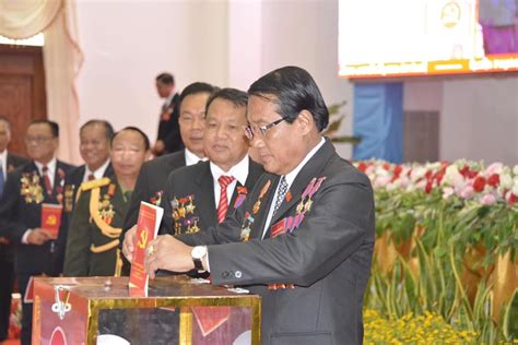 ກອງປະຊຸມໃຫຍ່ຄັ້ງທີ X ສຳນັກງານ ແຂວງຄຳມ່ວນ