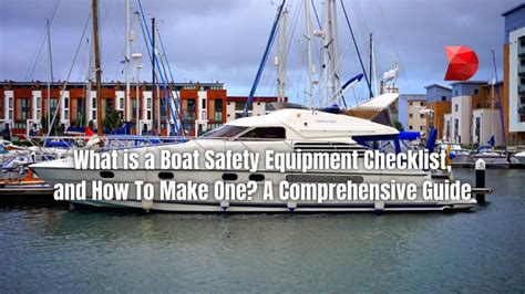What Is A Boat Safety Equipment Checklist Datamyte
