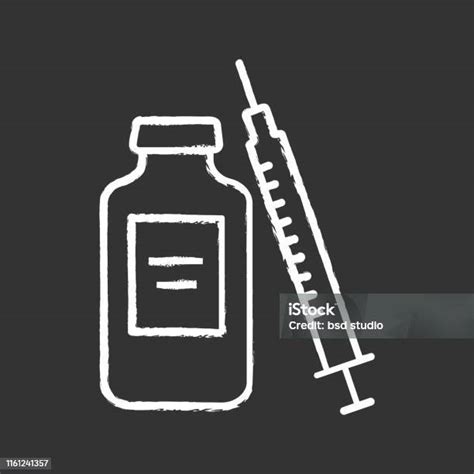 藥瓶和注射器圖示向量圖形及更多健保和醫療圖片 健保和醫療 剪裁圖 圖示 Istock