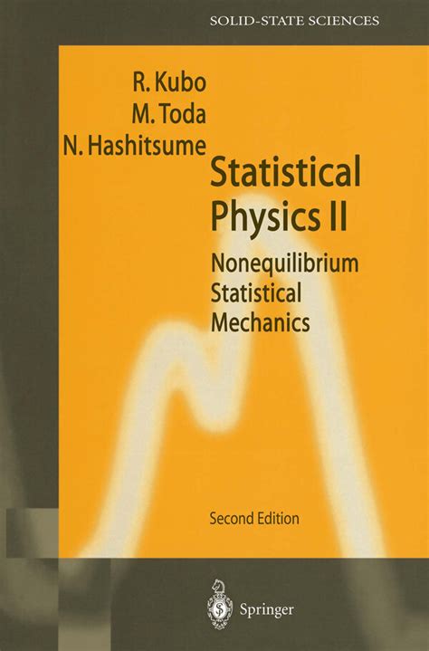 Statistical Physics Ii Ryogo Kubo Softcover Englisch Isbn 978 3