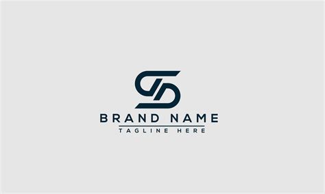 Sd Logo Design Template Vector Graphic Branding Element 10485764
