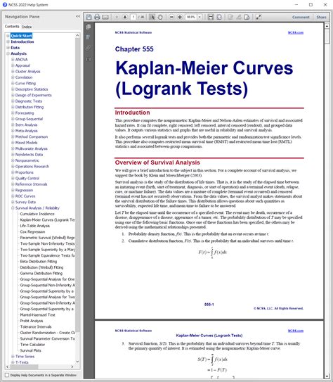 New In NCSS Statistical Analysis And Graphics Software NCSS
