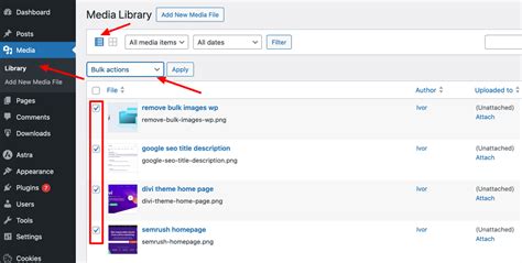 How To Delete Images In Bulk In Wordpress 4 Ways
