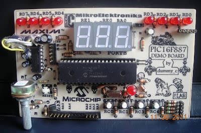 PIC16F887 Demo Board For Dummies The PIC16F887 Demo Board