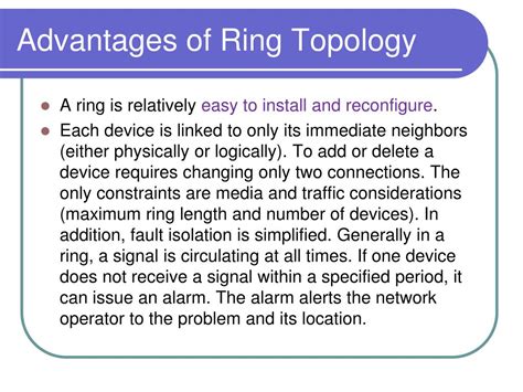 What Is Ring Topology Advantages And Disadvantages Of