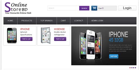online shopping website php source codes