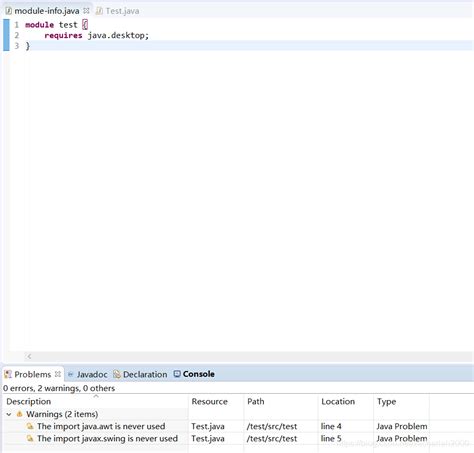解决the package java awt is not accessible csdn博客