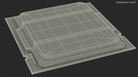 Intel Core I9 Cpu 3d Model 20 3ds Blend C4d Fbx Max Ma Lxo
