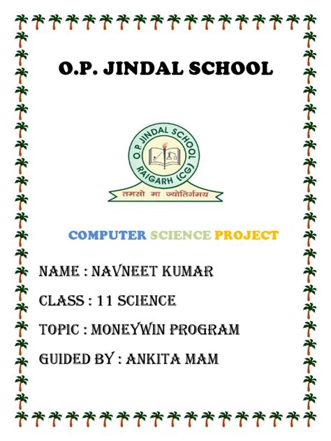 Phe Practical File Frontpage Pdf