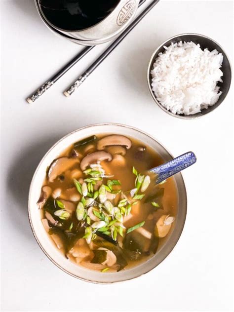 Zupa Miso Z Grzybami PlateByKate