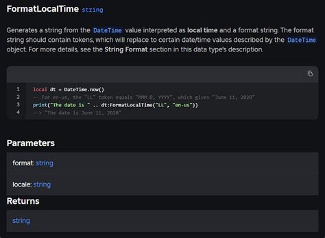 using formatlocaltime method inside a plugin results in an error