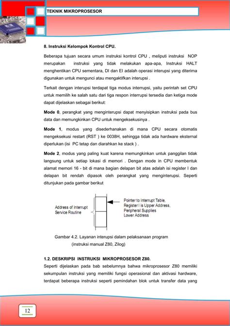 Teknik Mikroprosesor 8 I