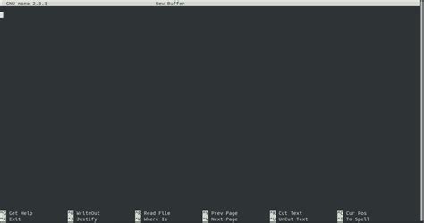 Installing And Using Nano Text Editor Infotechys