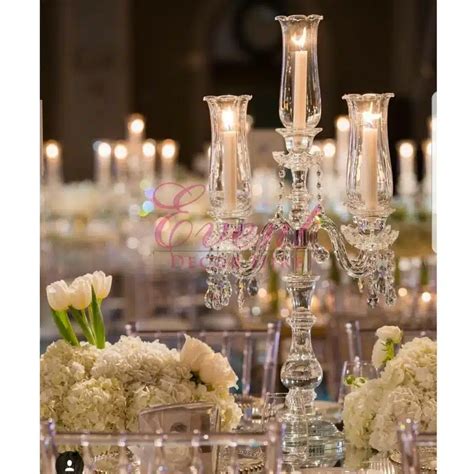 Crystal Candelabras For Events