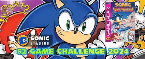 Sonic Stadium 52 Game Challenge Weekly Check In Week 7 Sonic Triple Trouble Profile T