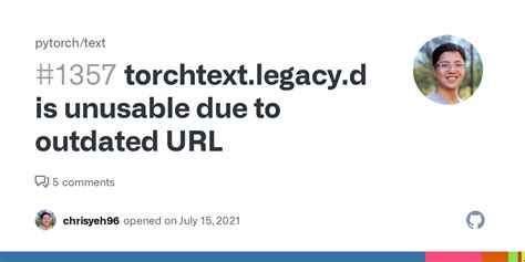 Torchtext Legacy Datasets IWSLT Is Unusable Due To Outdated Issue