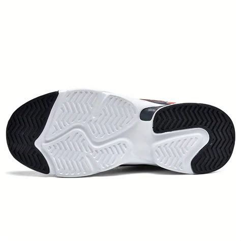 Mens Running Shoes Lace Up Sneakers Athletic Shoes Shock Absorbing And