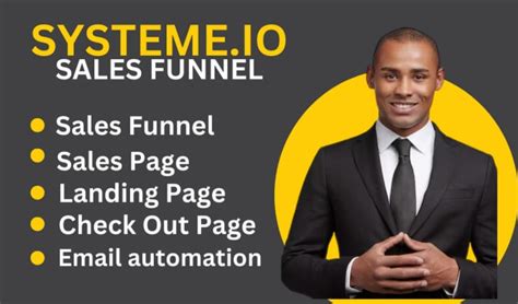 Systemeio Funnel Systemeio Landing Page Sales Funnel In Systemeio By