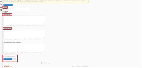 How To Get Csr Code And Install Ssl Using Cpanel