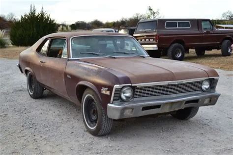 1970 Chevy Nova 307 1 Owner Barn Find NO RESERVE Project Survivor