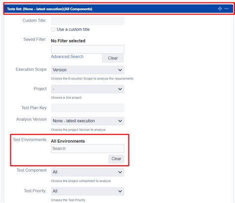 Xray 8221 When Adding A New Tests List Gadget The Default Test
