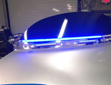 Blue 1mm Led Flexible Array Light Bars For Motorcycles