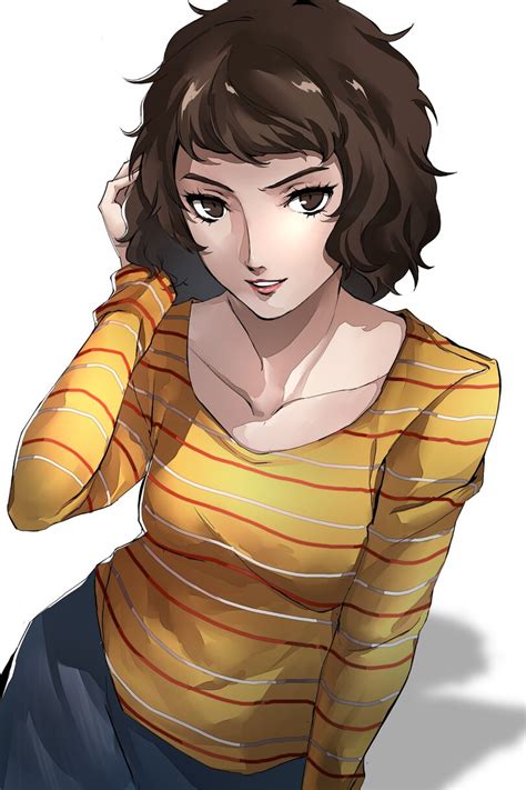 Kawakami Sadayo Persona 5 Persona Shin Megami Tensei Games Game Art Pertex 777