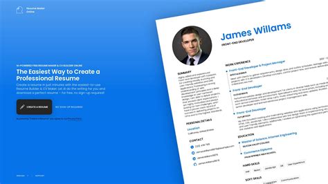 Resumemakeronline Create A Free Ai Generated Resume Futureen