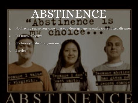 Abstinence