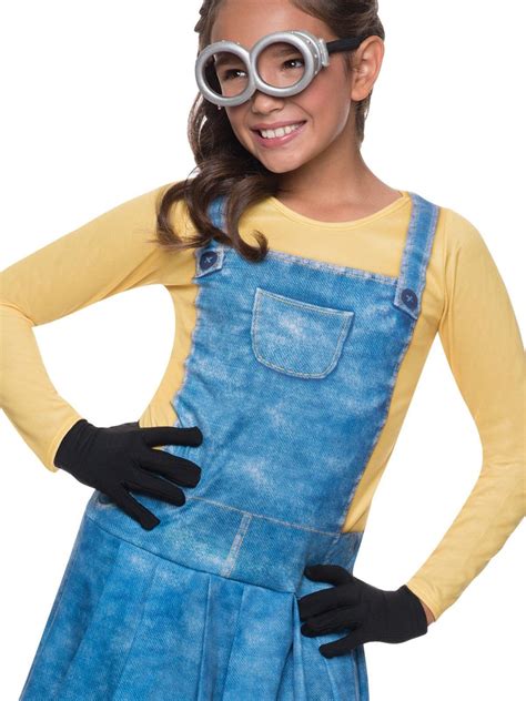 Minion Girls Costume Closer