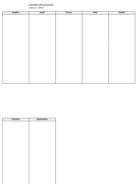 Sipoc Pdf