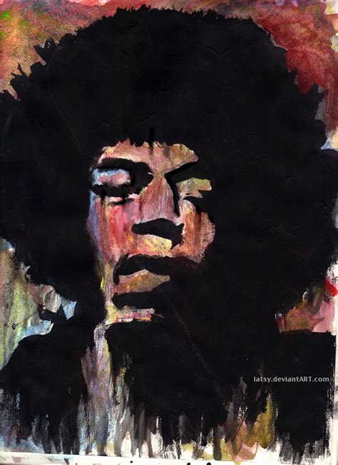 Jimi Hendrix By Latsy On Deviantart
