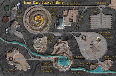 5e Dwarven Mine Map