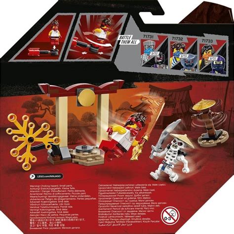 Lego Ninjago Epic Battle Set Kai Vs Skulkin Building Kit Pieces Buy Best Price In