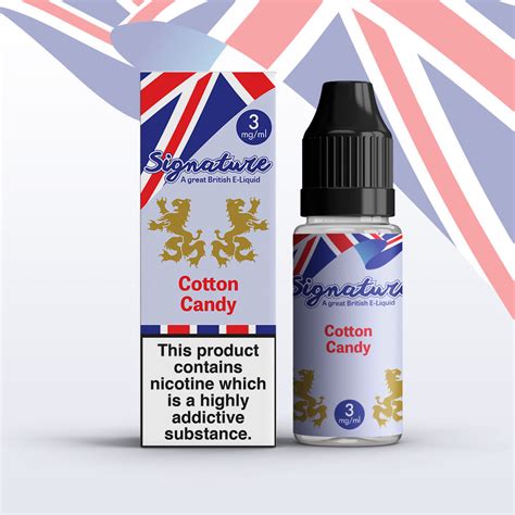 Signature 10ml Cotton Candy Flavour Signature Vapour