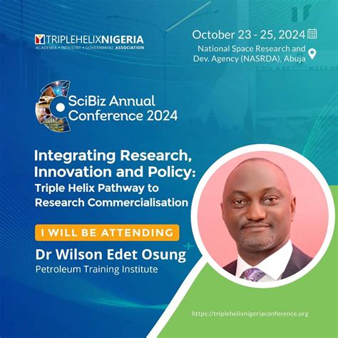 I Will Be Privilege To Be Attending This Scibiz Conference 2024 I Look Forward To An Exciting