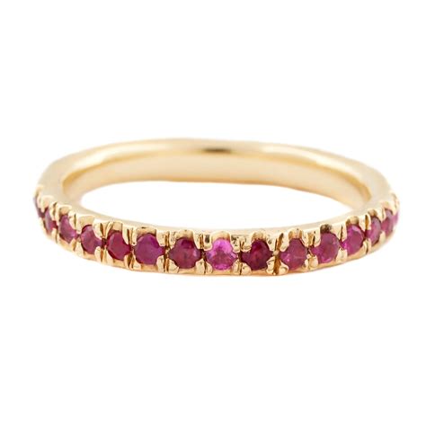Half Eternity Diamond Band Esqueleto