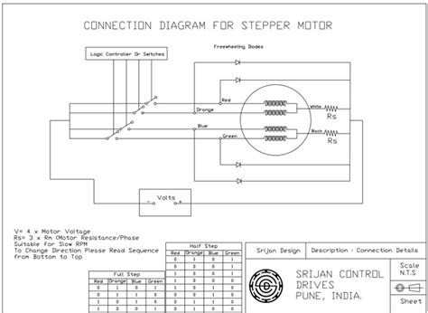 Connectiondigramforsteppermotor Pdf