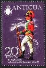Antigua Military Uniforms Stamps Of The World