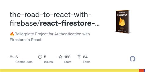 React Firestore Authentication Readme Md At Master · The Road To React