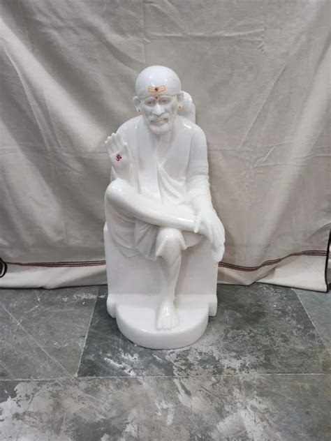 White Marble Sai Baba Statue Temple At ₹ 12000piece In Jaipur Id
