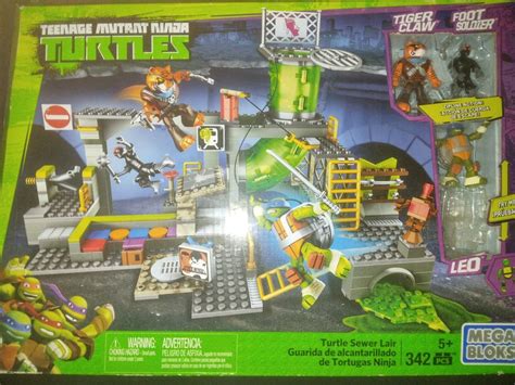 Mega Bloks Nickelodeon Teenage Mutant Ninja Turtles Turtle Sewer