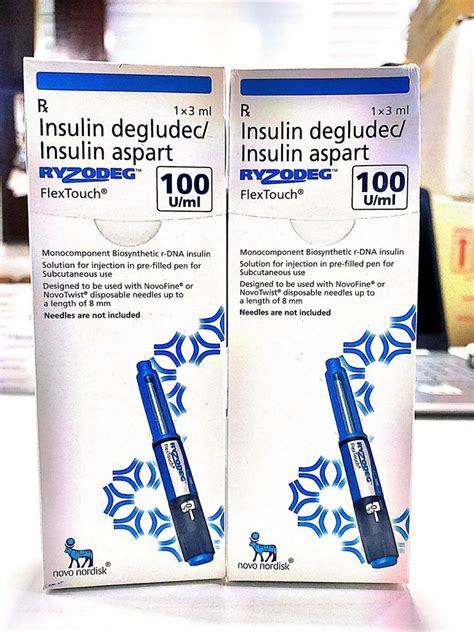 Ryzodeg Flextouch Injection Novo Nordisk 100uml 3 Ml At ₹ 1340piece