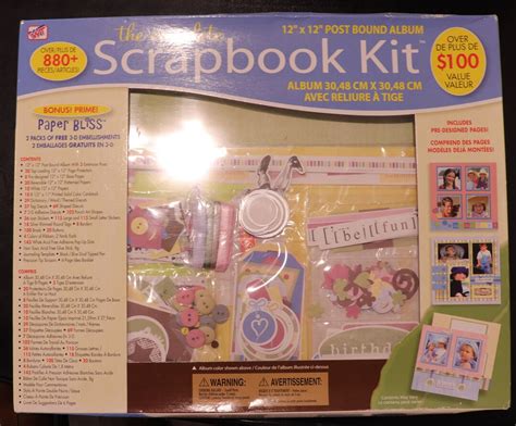 The Complete Scrapbook Kit Etsy