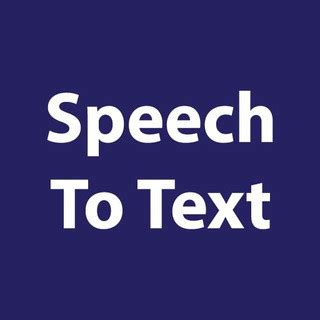 Speech To Text Telegram English