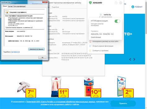 Problem With Multiple Site Certificates Issue 1700 AdguardTeam