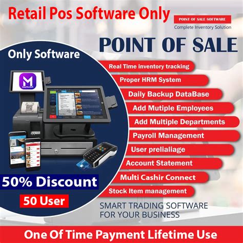 Retail POS System Point Of Sale Software ERP One Time Payment