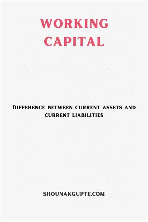 Free Working Capital Calculator Online