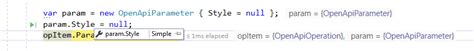 Reader Always Set OpenApiParameter Style Issue 1051 Microsoft