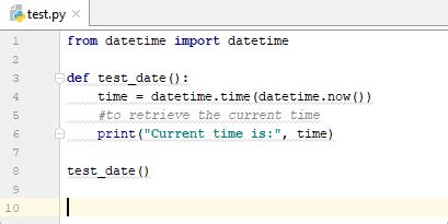 Python Datetime